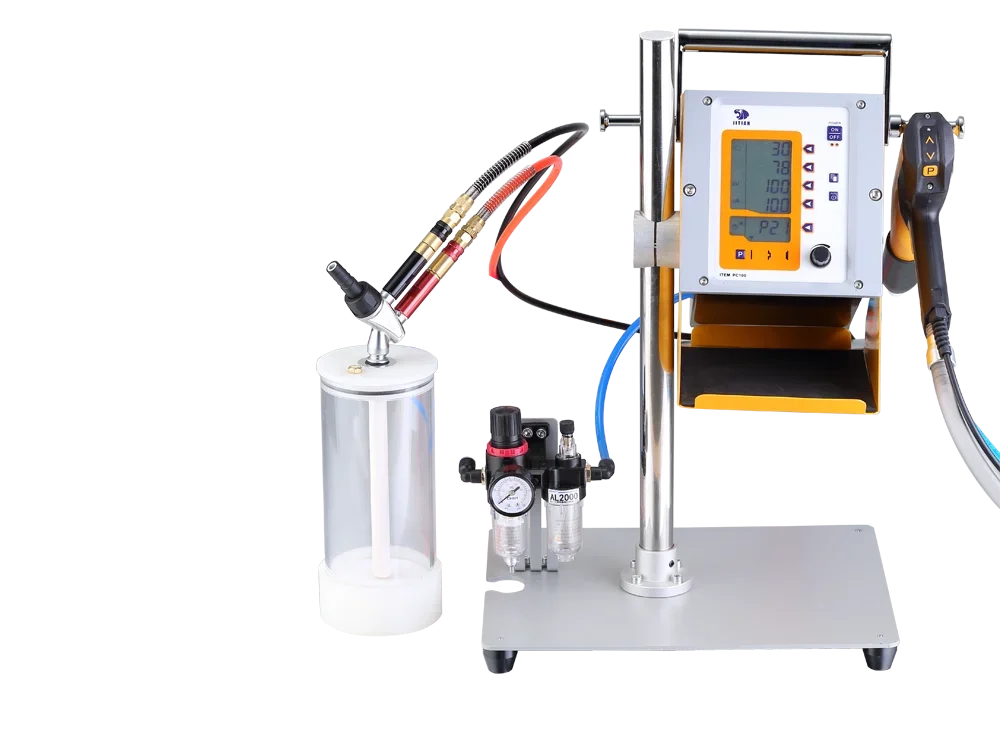 Pulverlack-Kit-Metalli-sierungs-maschine-f-r-Metall-beschichtung-Pulver ...