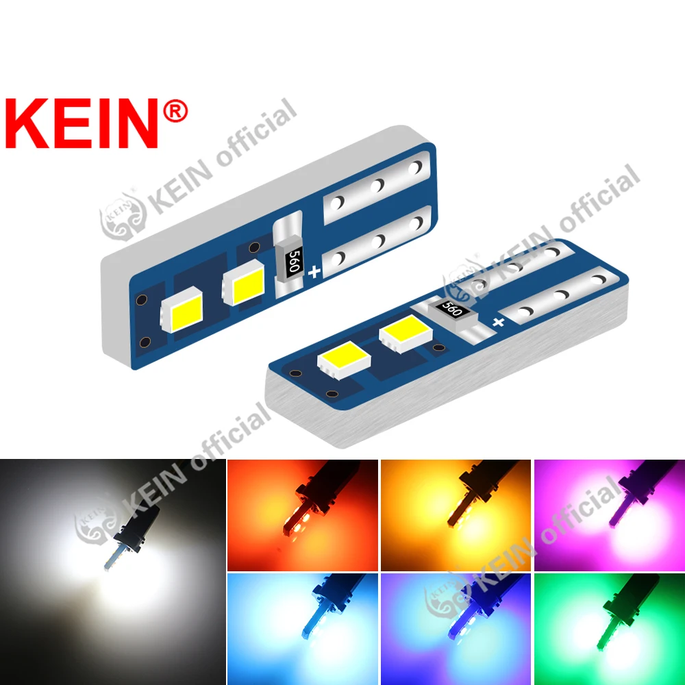 Kein 10pcs T5 Led W3w 73 74 Meter Bulb 17 27 Instrument Dash Lights ...