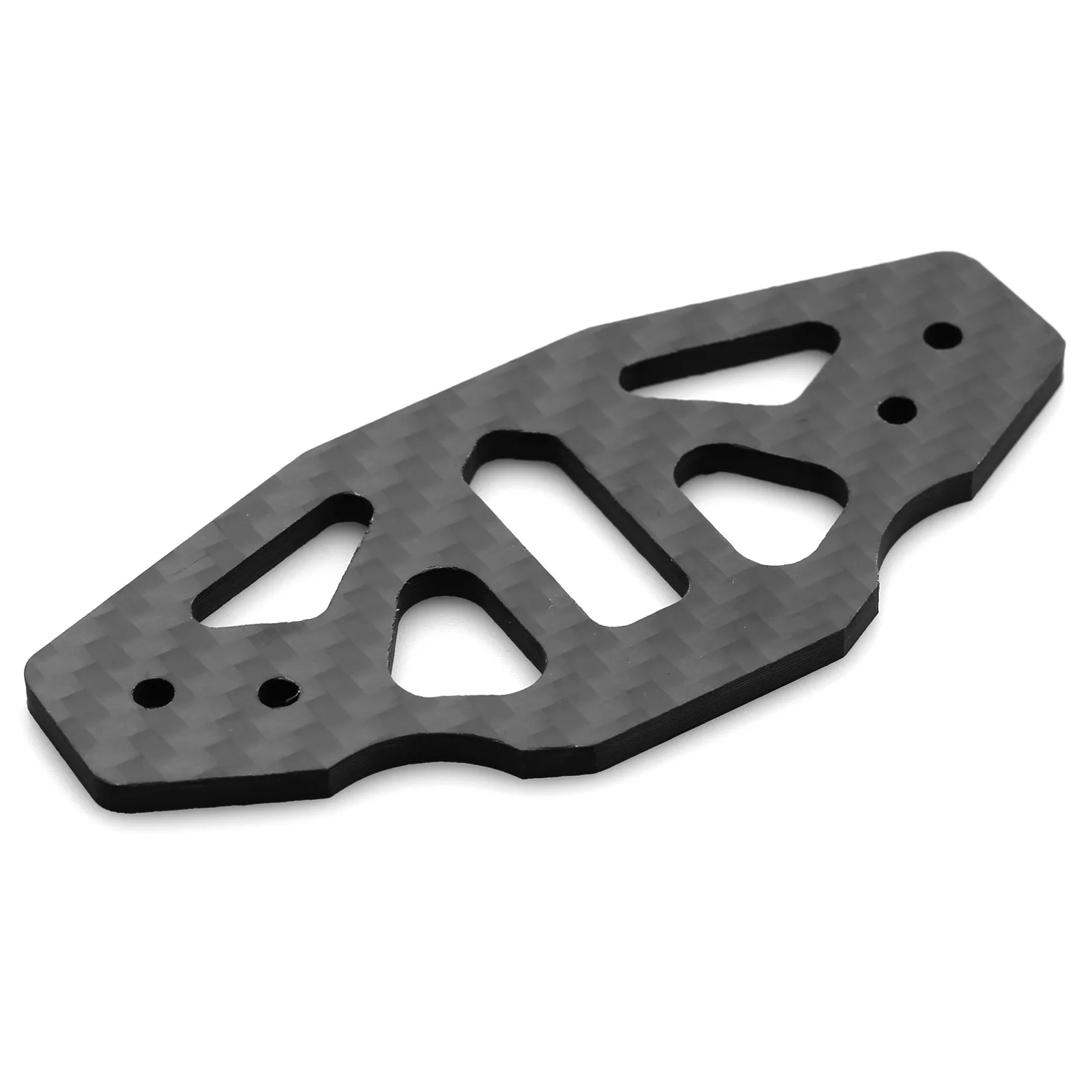 Carbon Fiber Front Bumper Support Plate for Tamiya TT02 TT-02 1/10 RC ...