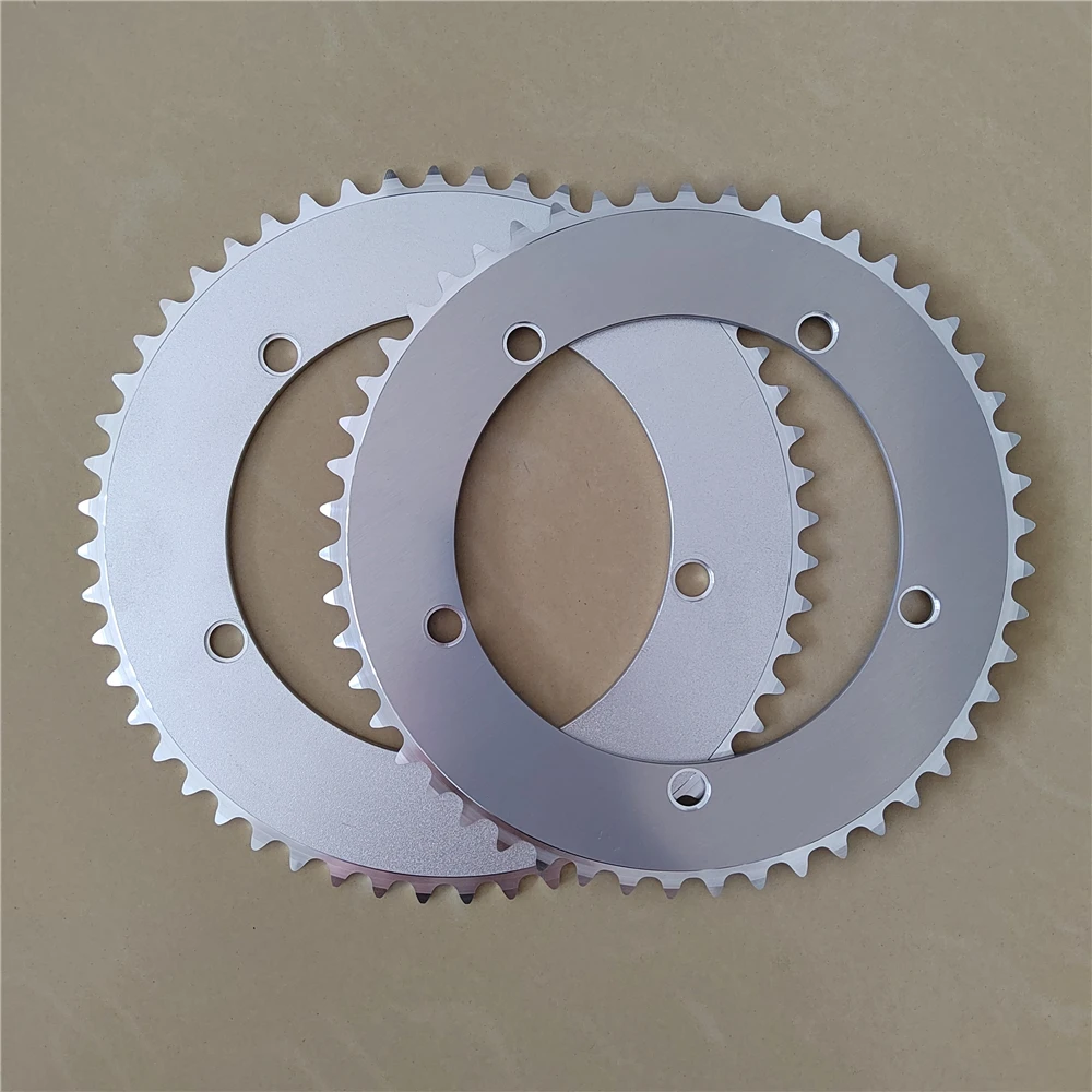 Fixed-Gear-144BCD-Chainring-Silver-Track-Bike-Chainwheel-Bicycle-Chain ...