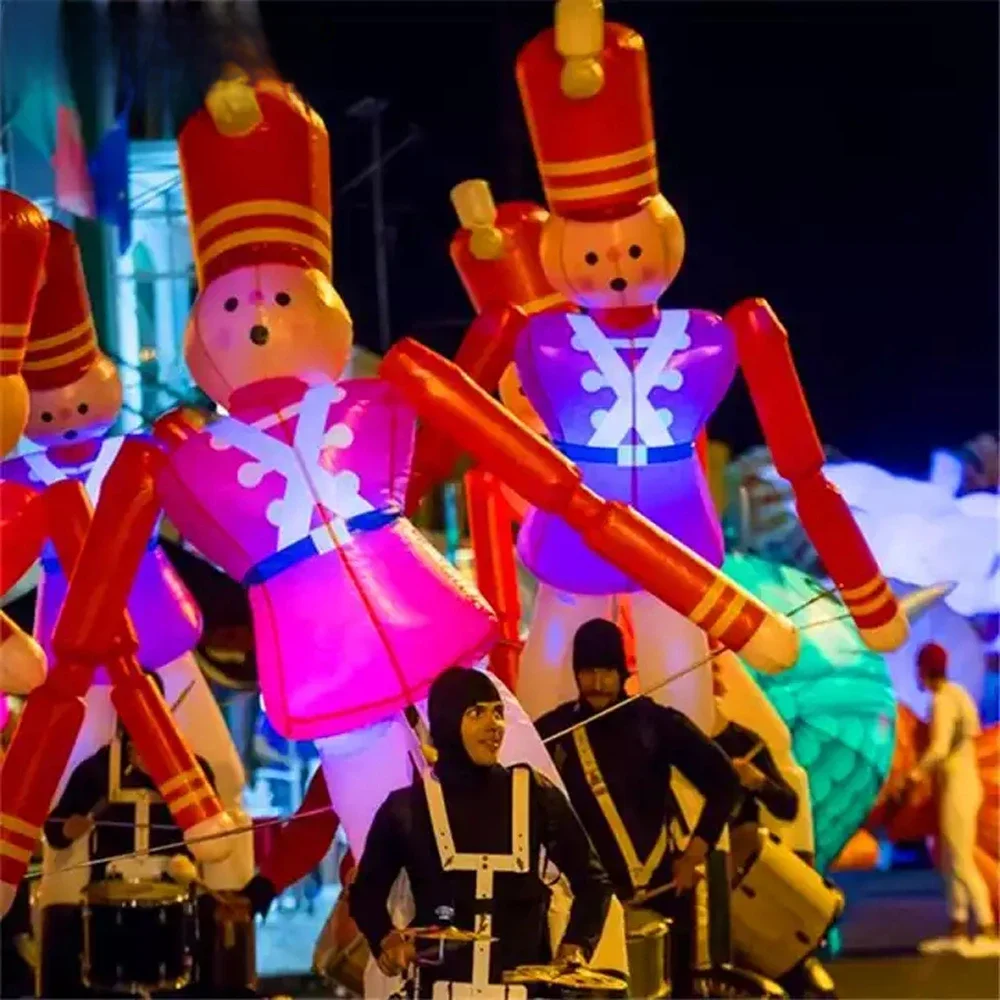 Parade-Walking-Backpack-Inflatable-Nutcracker-Soldier-Puppet-With-Long ...