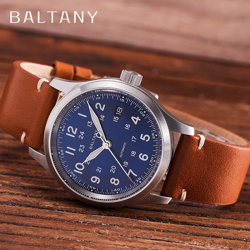 Military-Field-Watch-NH35-Automatic-Sapphire-100M-Waterproof-Calendar ...