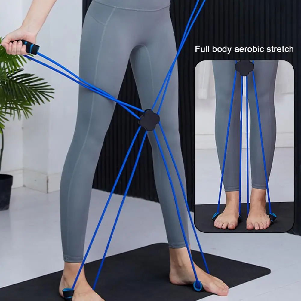 Resistance-Training-Band-Home-Gym-Pilates-Resistance-Band-with-4-Loop ...