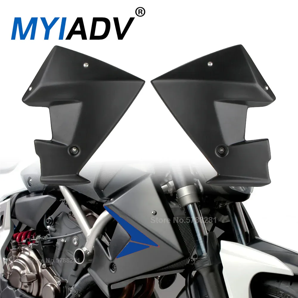 For Yamaha MT07 FZ07 2014-2016 2017 2018 Motorcycle Radiator Side ...