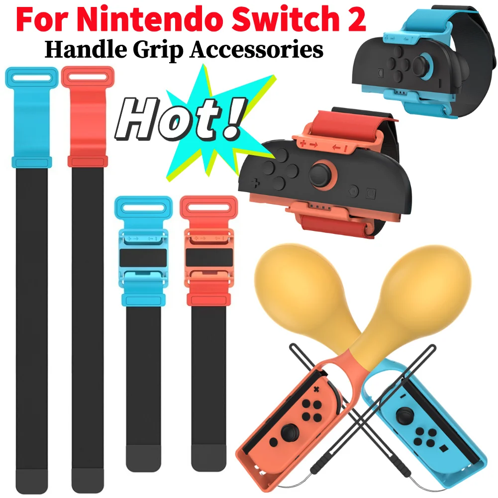 Adjustable Elastic Wrist Band Dance Strap For Nintendo Switch 2 Joy-Con ...