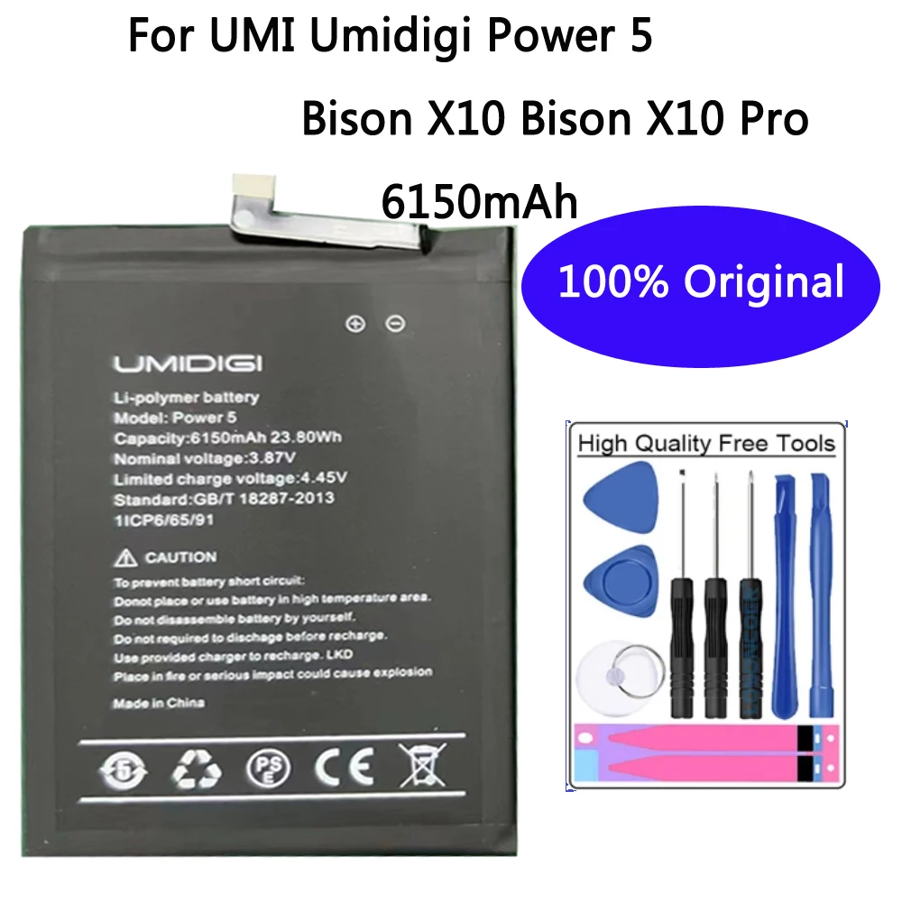 New-Original-6150mAh-Power-5-Mobile-Phone-Replacement-Battery-For-UMI ...
