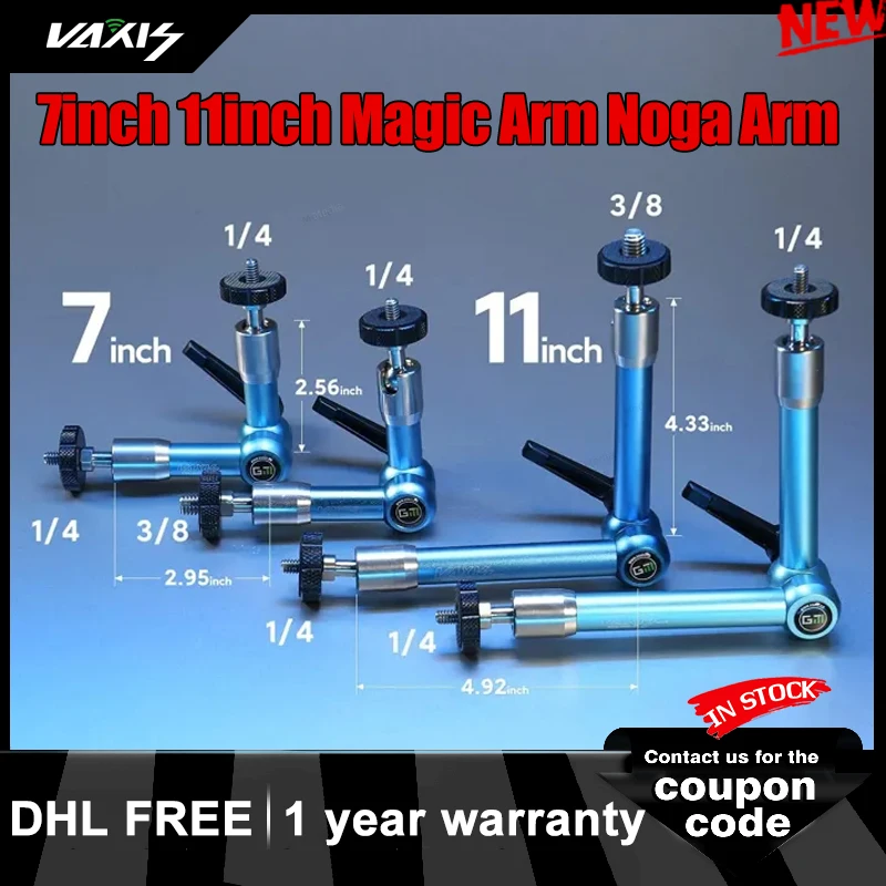 VAXIS-7inch-11inch-Magic-Arm-Noga-Arm-1-4-3-8-Mount-Articulating ...