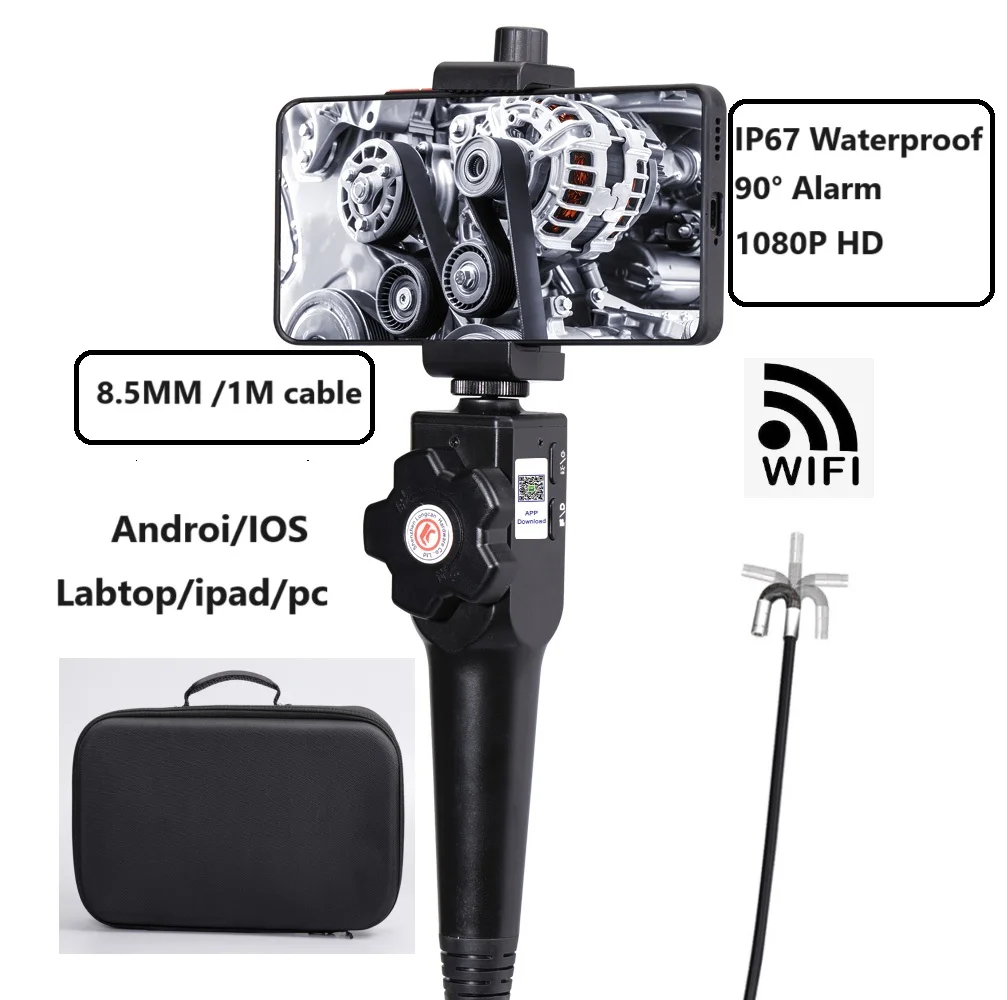 1080P-Auto-Repair-Endoscope-Camera-for-Car-180-Degree-Steering ...