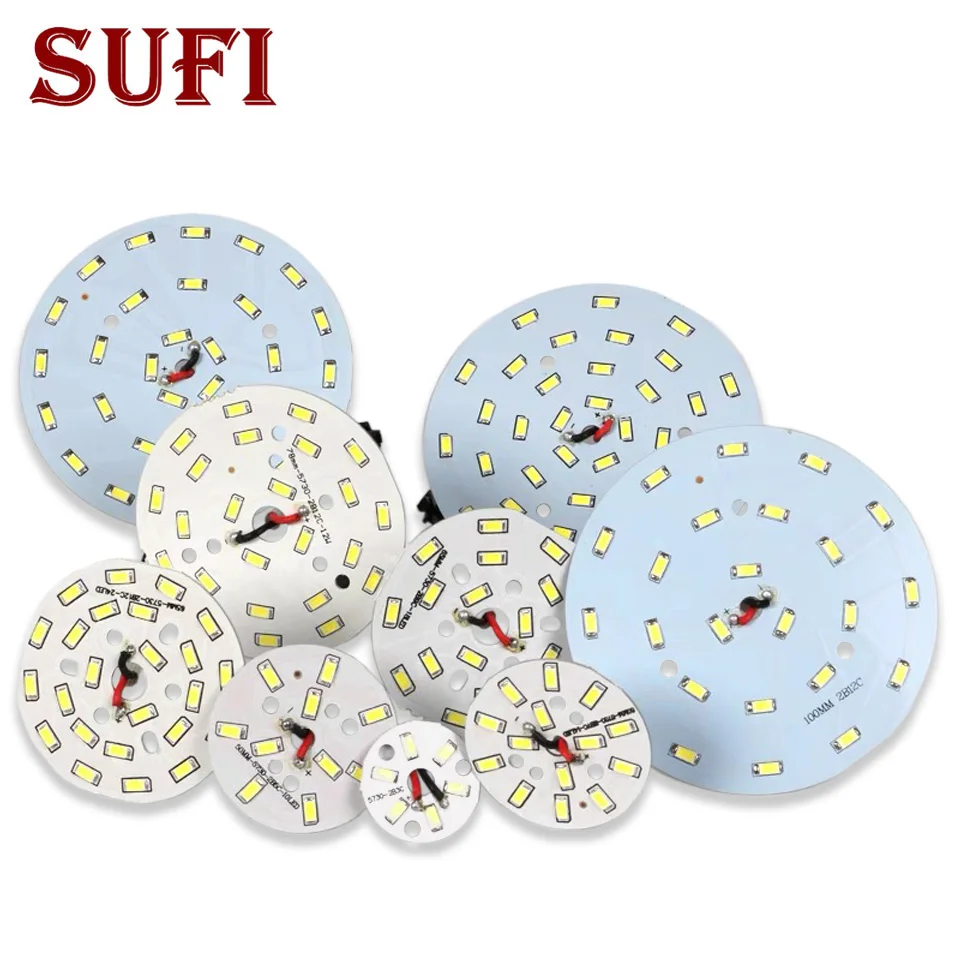 Fuente-de-luz-LED-con-cable-de-enchufe-de-15cm-Panel-de-luz-redondo ...