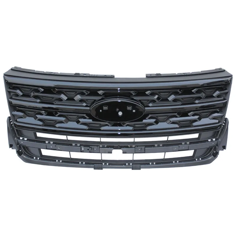 Front-Bumper-Glossy-Black-Grille-For-Ford-Explorer-2018-Fits-2018-Ford ...