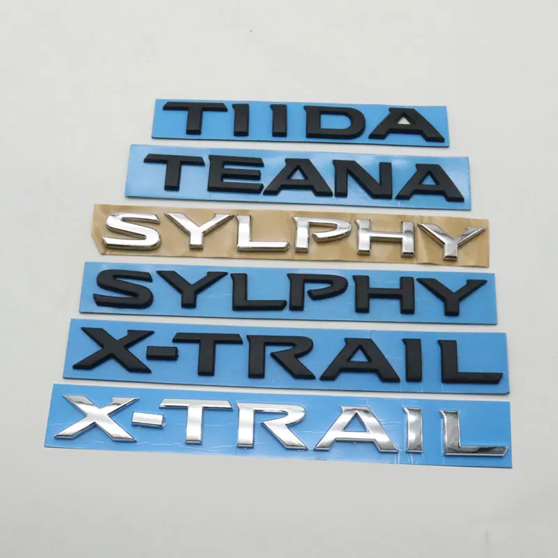 For-X-TRAIL-XTrail-Tiida-Tenna-Sylphy-Emblem-Rear-Boot-Badge-Trunk-Logo ...