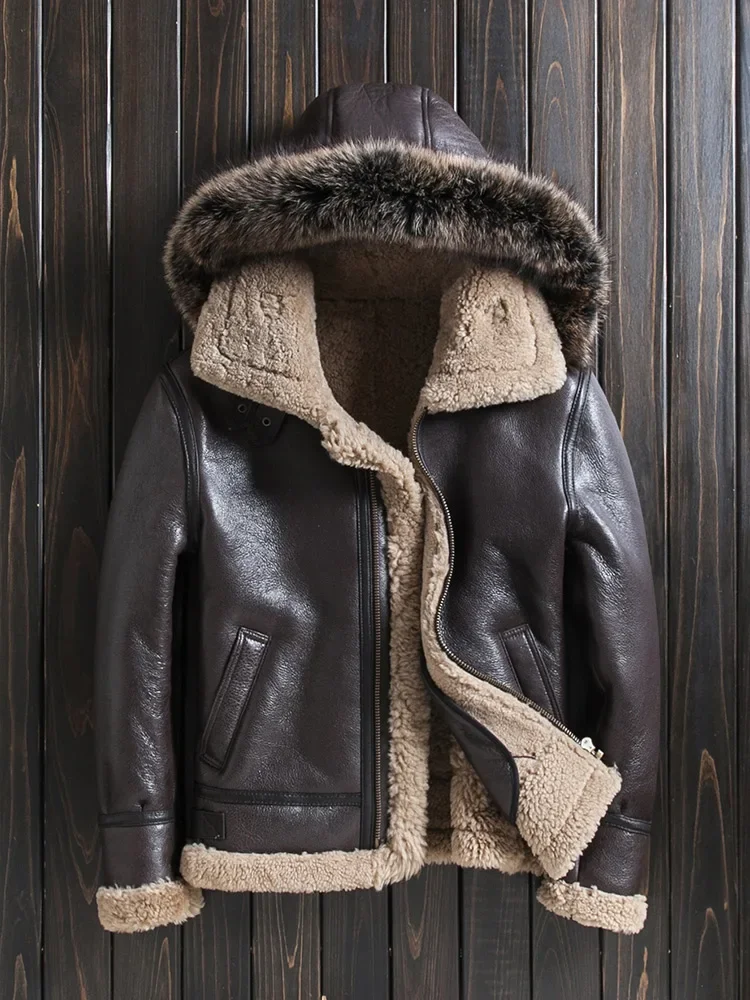 AYUNSUE-Winter-Jacket-Men-Nature-Hunting-Fur-Coat-Plus-Size-Genuine ...