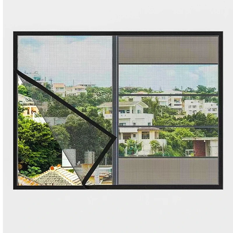 Self-adhesive-window-net-mosquito-net-invisible-see-through-lamination ...