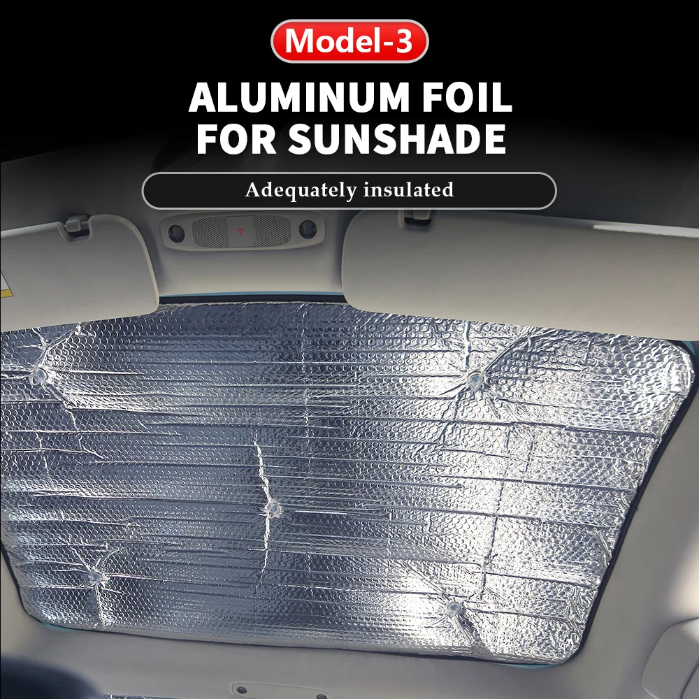 Car-Interior-Aluminum-Foil-Sunroof-Sunshade-Front-Rear-Skylight-Window ...