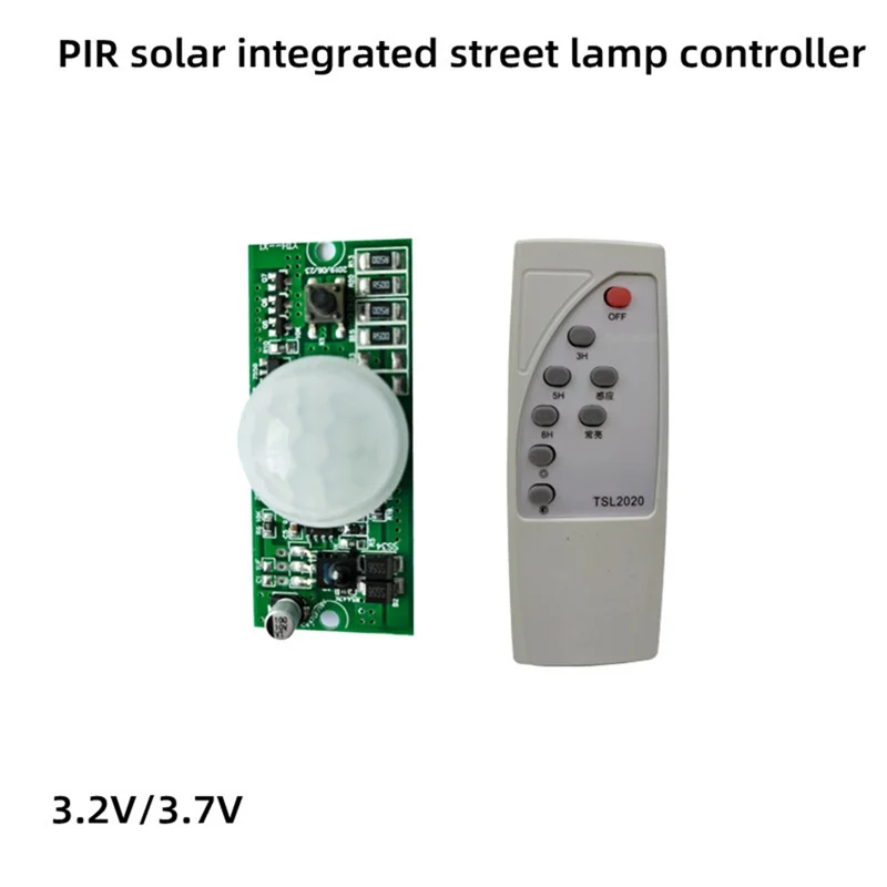 Fresh 3.2V 3.7V Remote Control PIR Solar Integrated Street Lamp Sensor ...