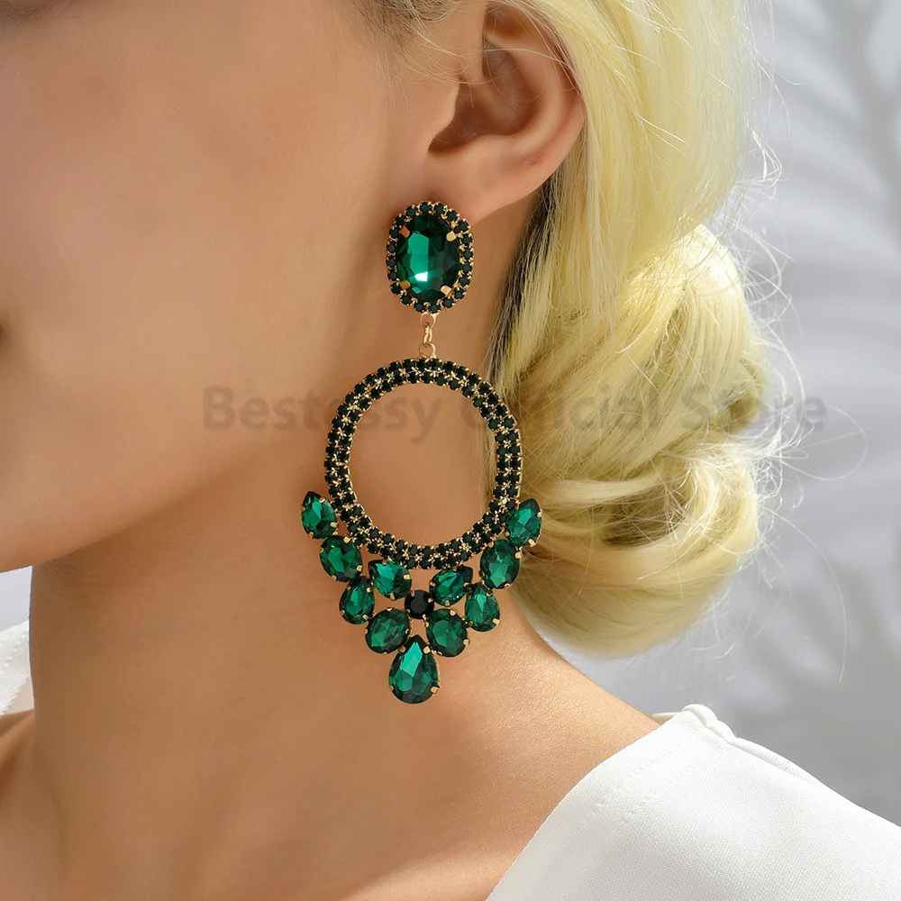 Long Earrings Elegant Luxury Party Long Earrings Women Luxury Statements Earrings Dangle Earrings Aliexpress