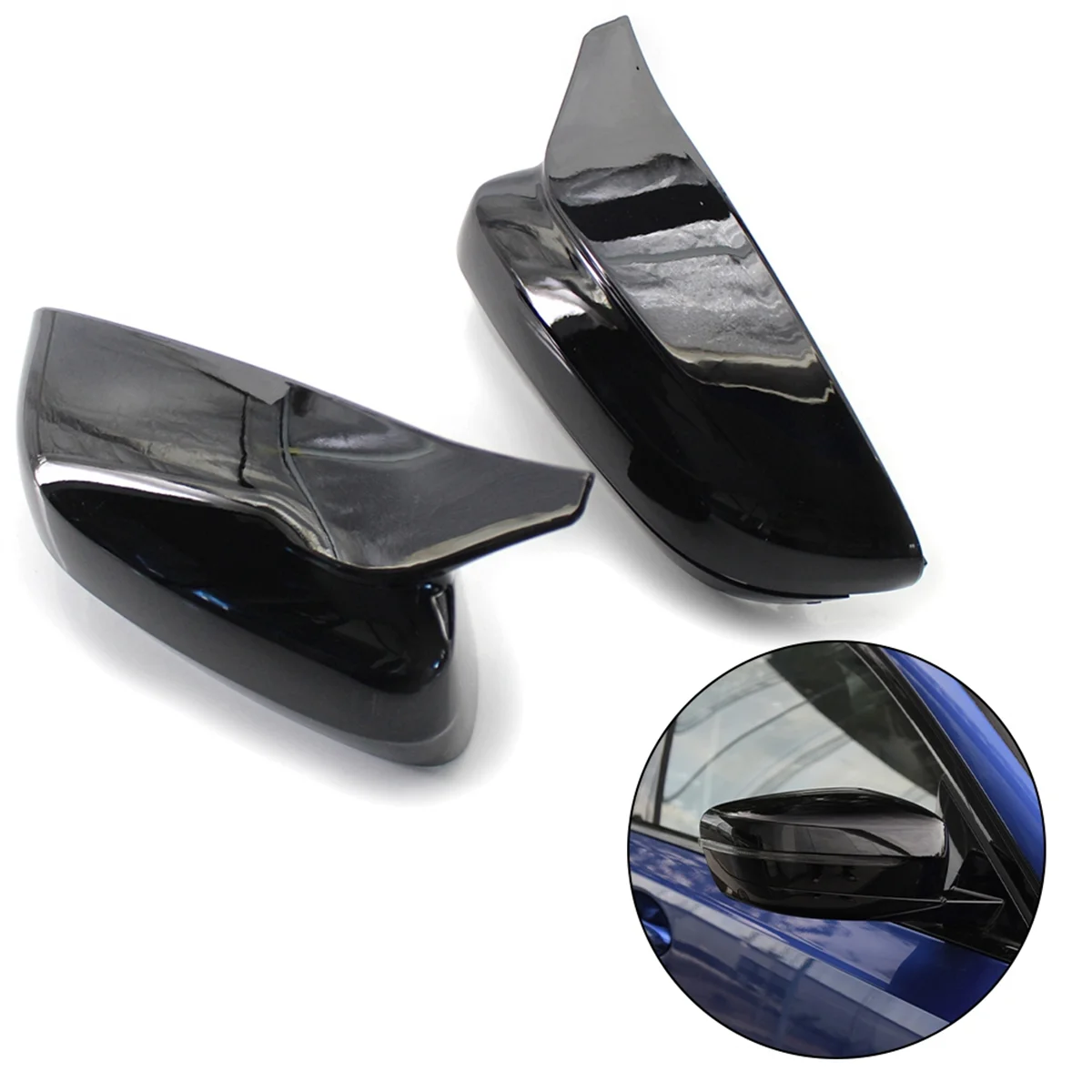 Car-Modification-Rearview-Mirror-Cover-Reversing-Mirror-Housing-for-BMW ...