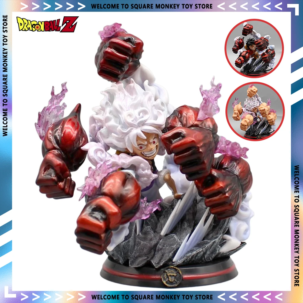 16cm One Piece Figures Luffy Anime Figure Gear 5 Gk Sun God Nika Luffy ...