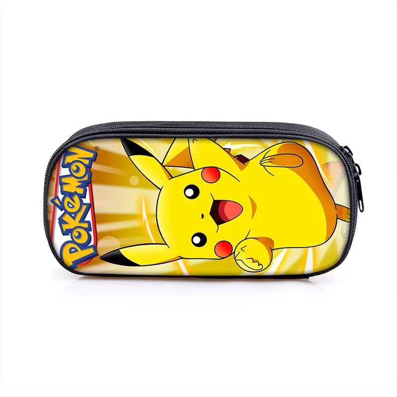 27Styles Anime Pokemon Kawaii Pikachu Creative Cartoon Cute Pencilcase ...