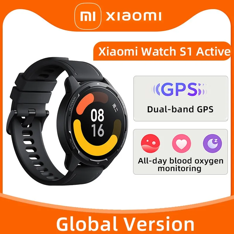 Global-Version-Xiaomi-Watch-S1-Active-1-43-AMOLED-Display-Bluetooth ...