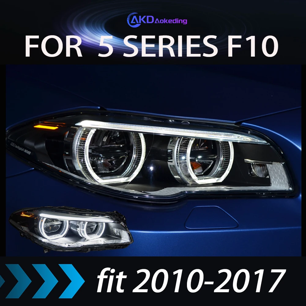 Headlight-For-BMW-5-Series-F10-F18-LED-Headlights-2010-2017-Head-Lamp ...