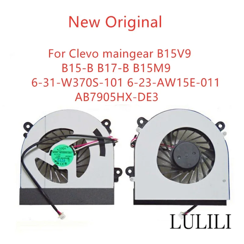 New-Original-Laptop-CPU-Cooling-Fan-For-Clevo-maingear-B15V9-B15-B-B17 ...