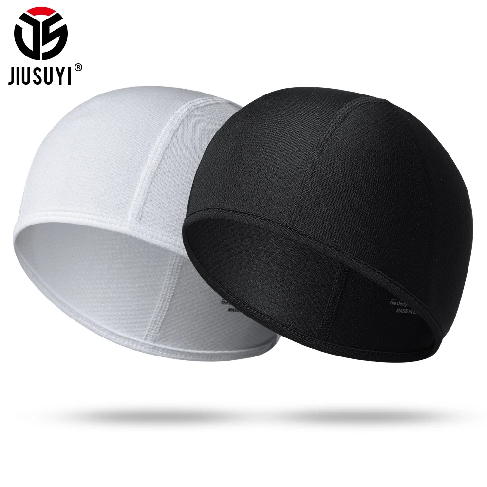 Cooling Skull Cap Breathable Summer Cycling Beanies Ice Silk Anti UV ...
