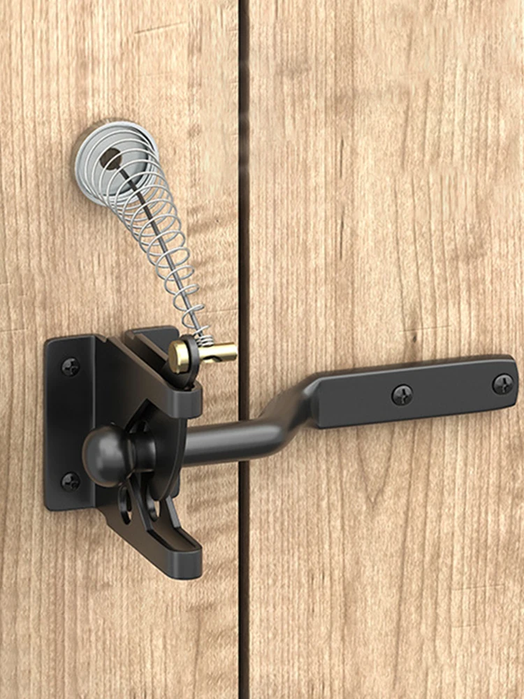 Weather-Protection-Heavy-Duty-Hardware-Gate-Latch-Wooden-Door ...