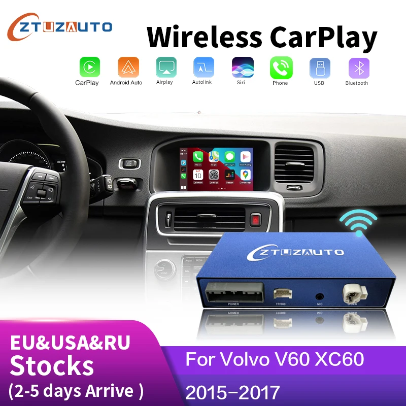 Wireless-CarPlay-for-Volvo-2015-2017-XC60-V60-7-LCD-Screen-Android-Auto ...