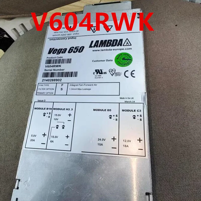 90-New-Original-Power-Supply-For-TDK-LAMBDA-VEGA-650-650W-Switching ...