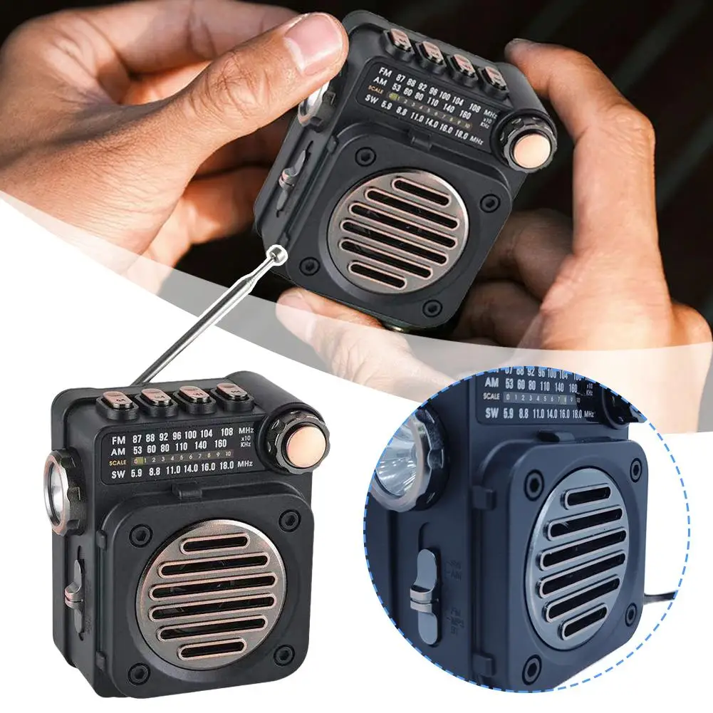 Portable-FM-Radio-Pocket-FM-AM-SW-Radios-Receiver-Built-in-Wireless ...