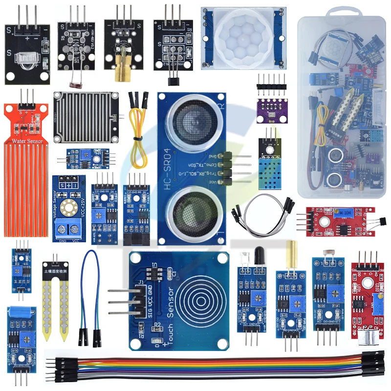 GREATZT 22-in-1 Sensor Module Kits for Arduino Raspberry Pi IoT ...