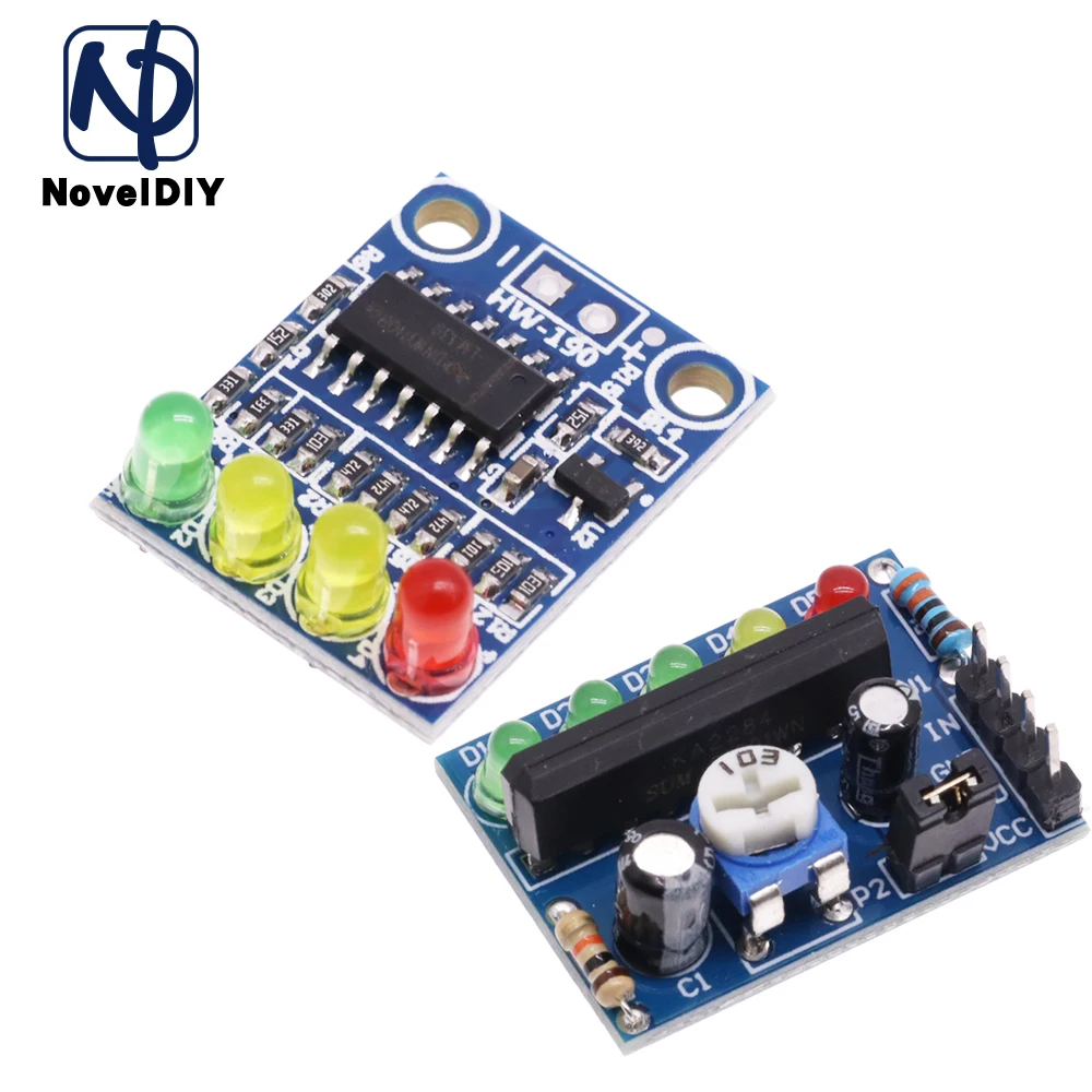1-5-10PCS-4-Segment-LED-Power-Battery-Indicator-level-Audio-Module-4 ...