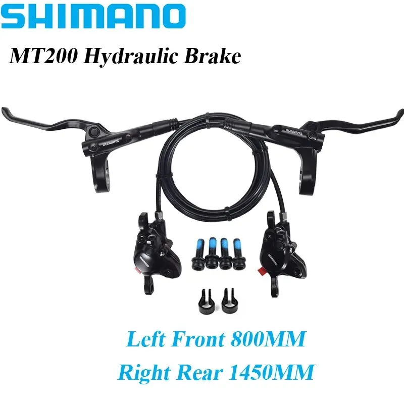 SHIMANO-MT200-Hydraulic-Disc-Brake-2-Piston-MTB-Caliper-3-Finger-Steel ...