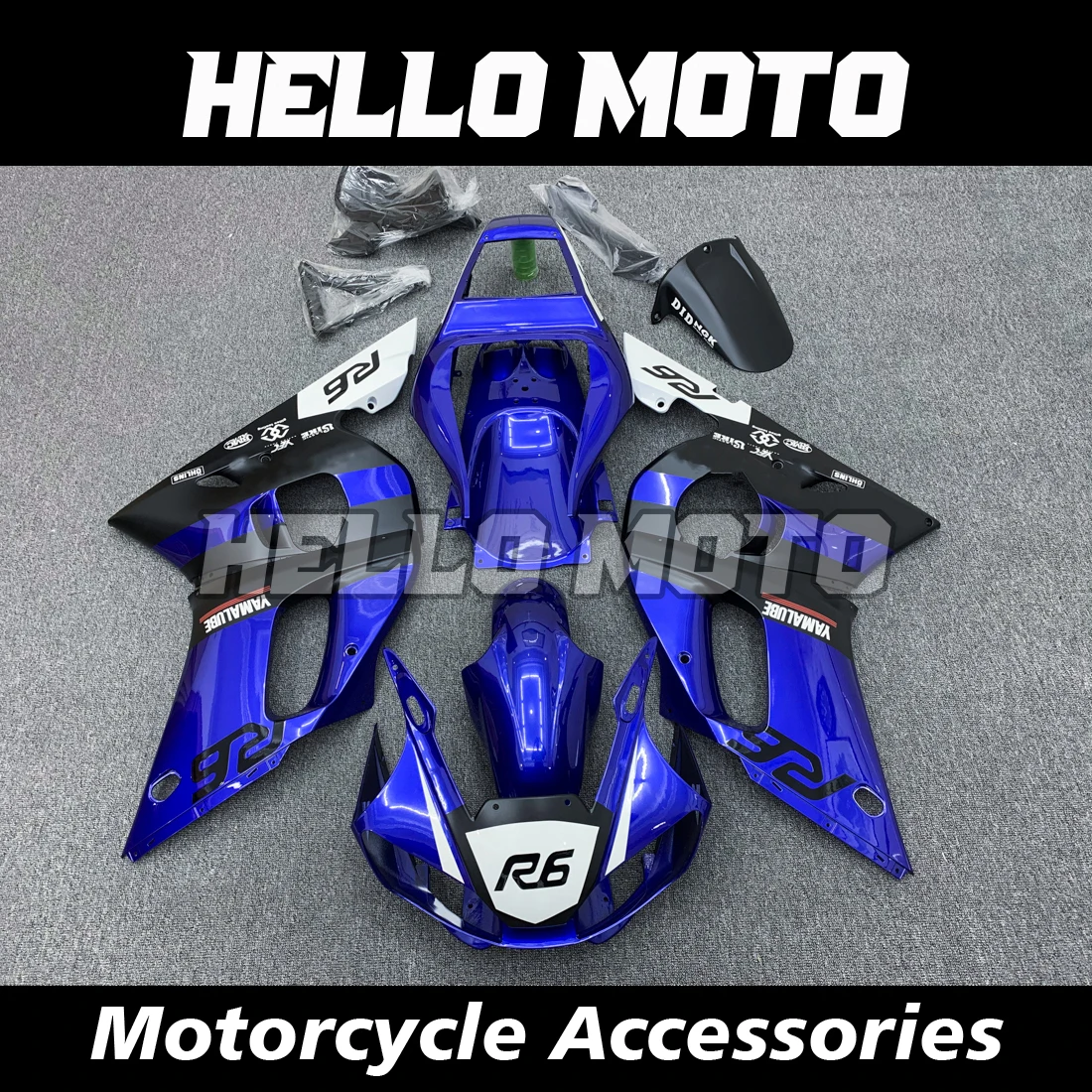 New Abs Injection Molding Fairings Kits Fit For Yzf-r6 Yzf R6 1999 2000 ...