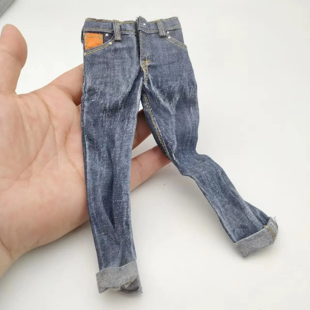 Blue-1-6-Scale-Classical-Men-Jeans-Model-for-12in-Male-Soldier-Phicen ...