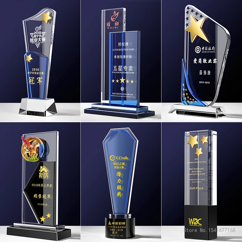 Customized-High-end-Crystal-Trophy-Souvenir-Crafts-Home-Decor-Creative ...