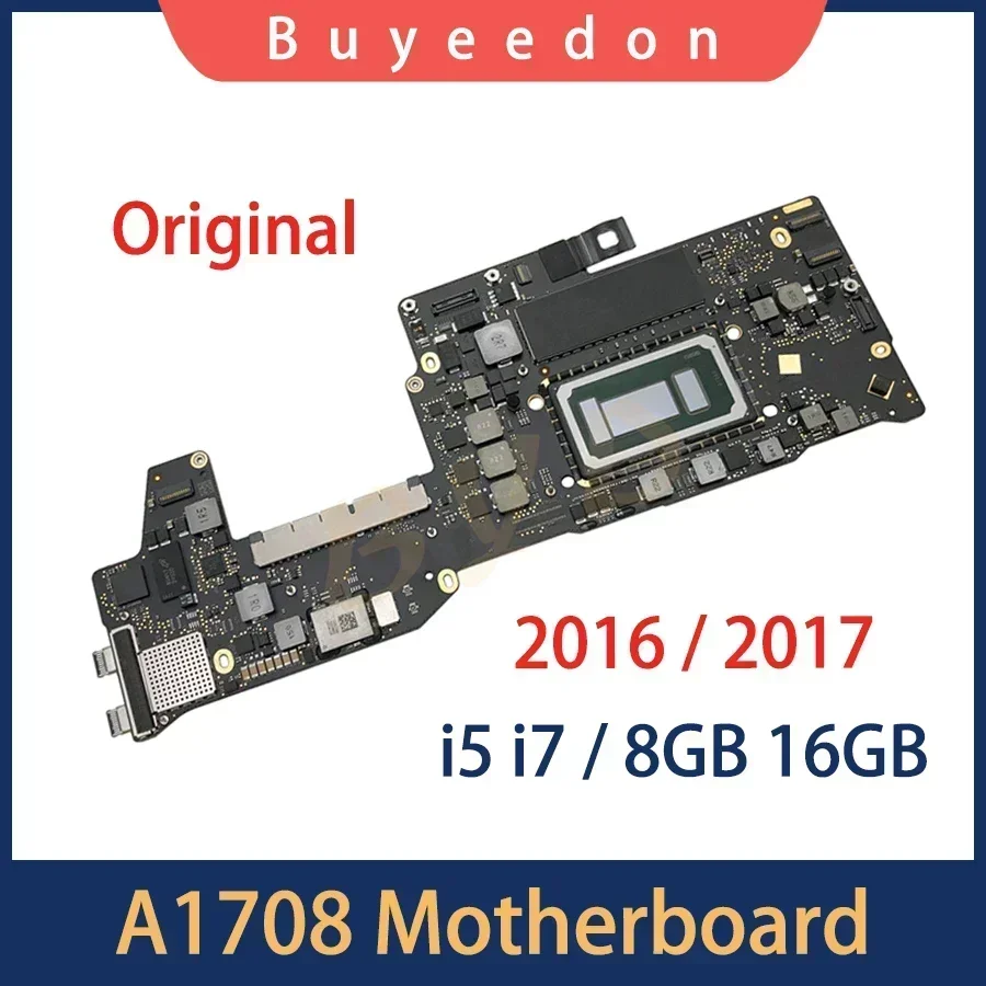 Original-A1708-Motherboard-For-Macbook-Pro-13-A1708-Logic-Board-2016 ...