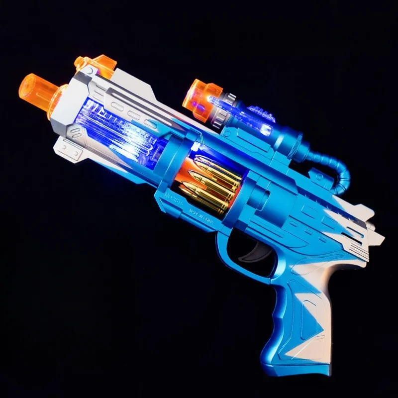 Csnoobs-Electric-Sound-and-Light-Toy-Gun-LED-Non-firing-AK47-Pistol ...