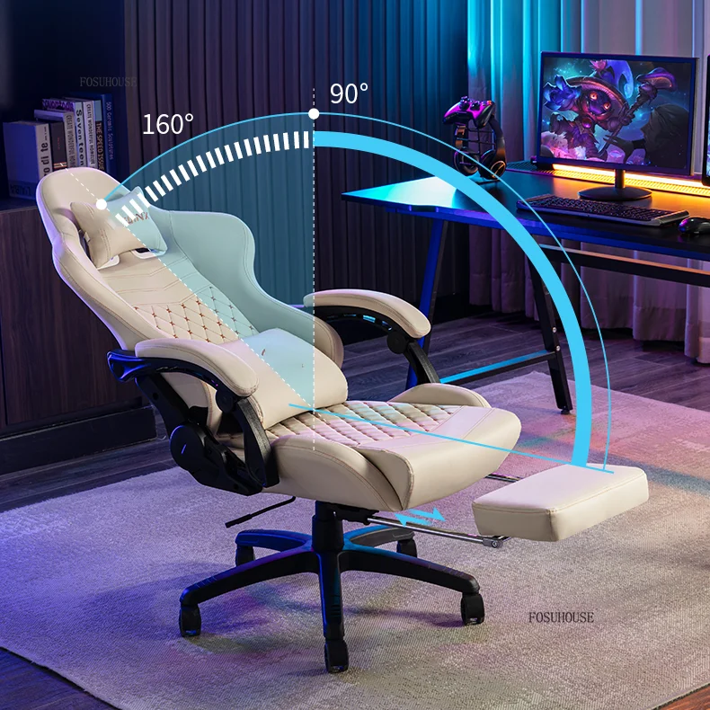 American-Comfortable-Office-Chairs-Home-Lift-Back-Ergonomic-Computer-Chair-Creative-Reclining ...