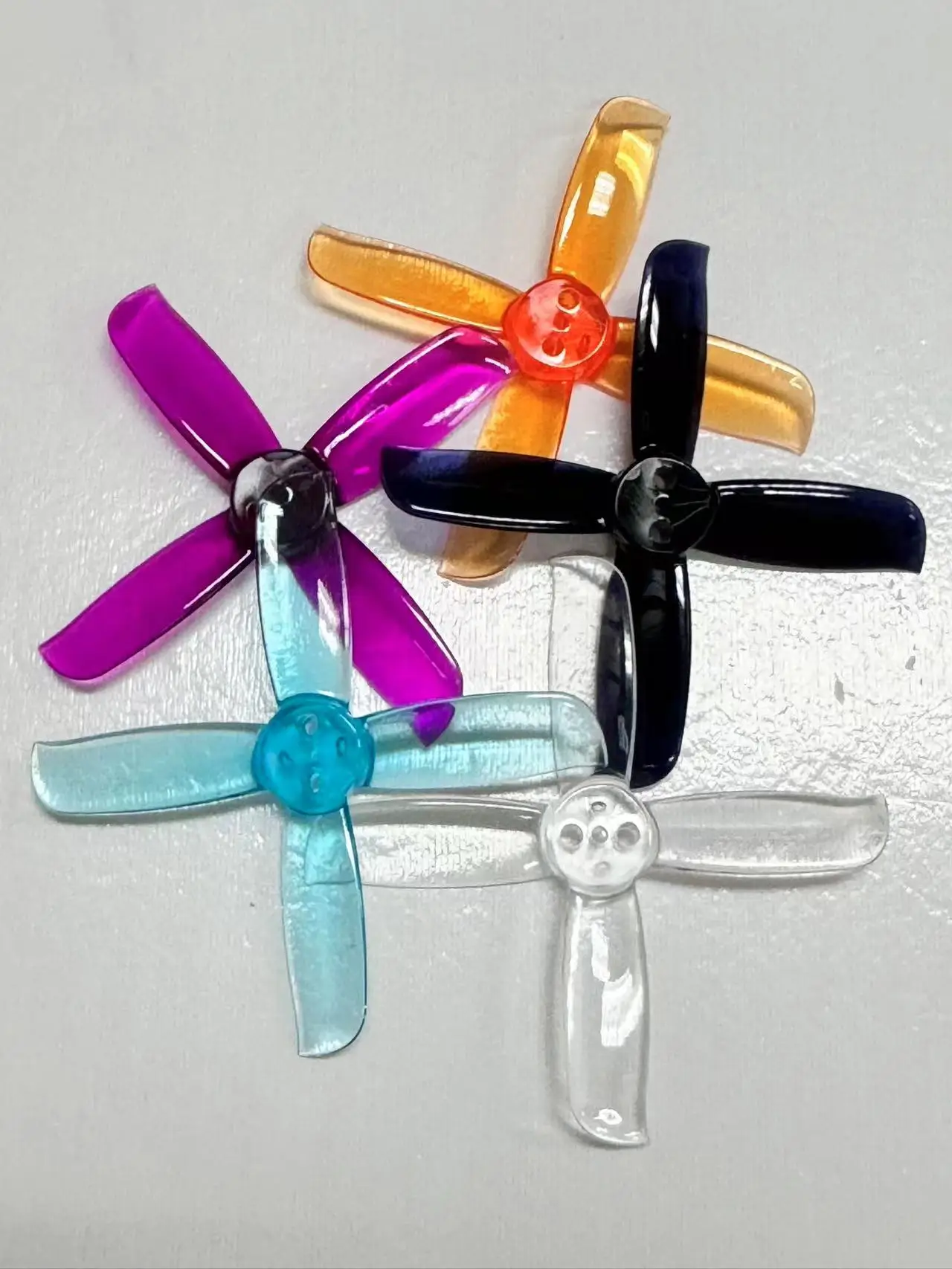 8PCS/4Pairs GEMFAN 2036 4-blade Propeller CW CCW Props for 2inch frame ...