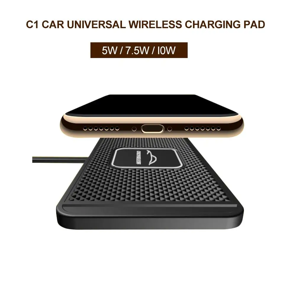 Q1-Car-Mobile-Phone-Wireless-Charger-Pad-Fast-Charging-Non-Slip-Cell ...