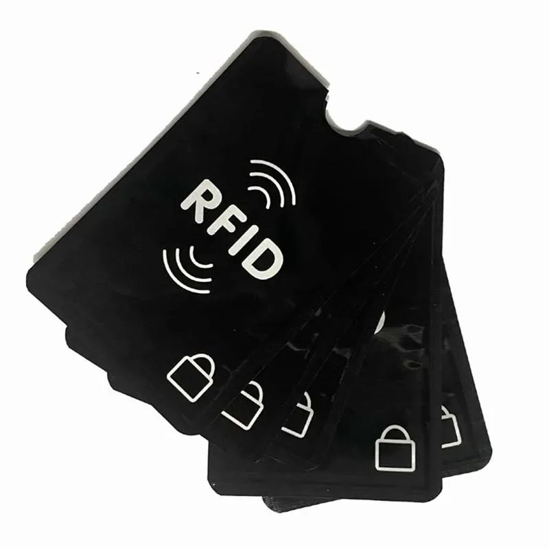 10pcs-Anti-Rfid-Wallet-Blocking-Reader-Lock-Bank-Card-Holder-Id-Bank ...