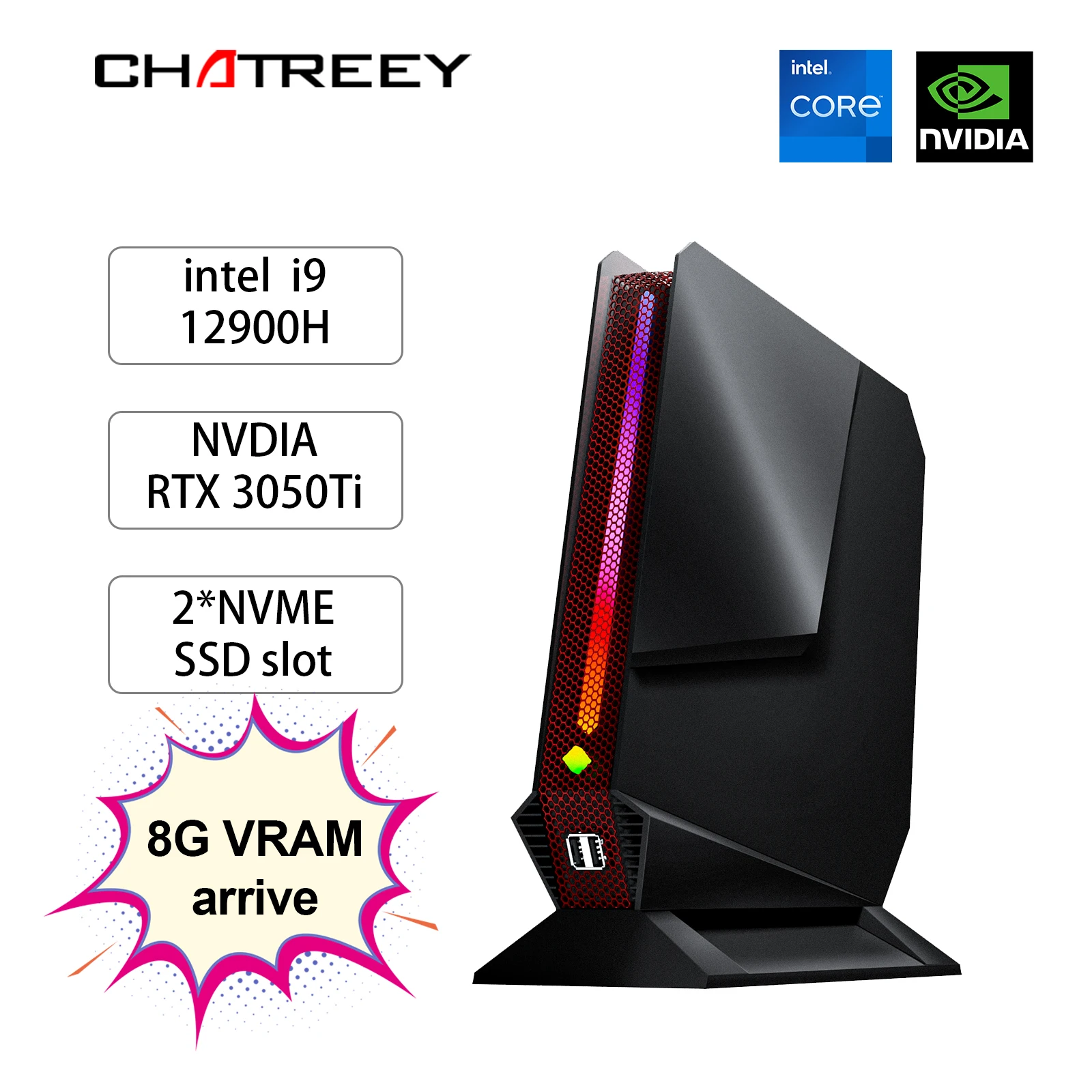 Chatreey-Mini-PC-Gaming-Nvidia-RTX3050-Intel-12th-Core-i7-12700H-i9 ...