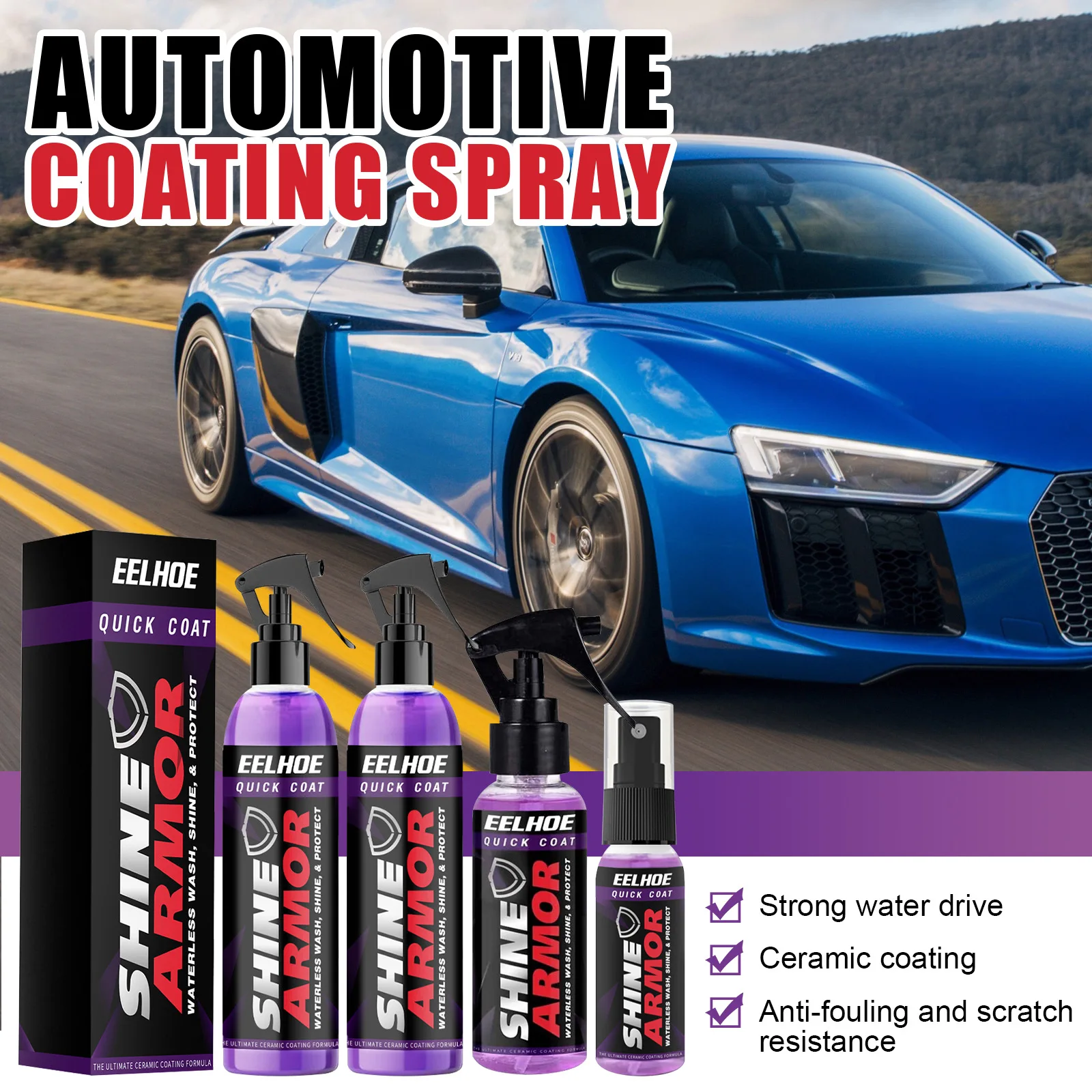 EELHOE-Purple-Coating-Hand-spray-Wax-Micro-plating-Car-Coating-Agent ...