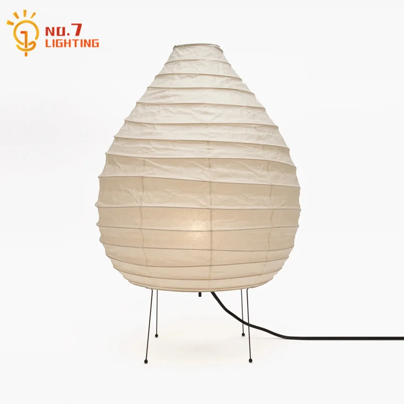 Japanese-Design-Akari-Noguchi-Yong-Table-Lamp-LED-E27-Rice-Paper-Modern ...