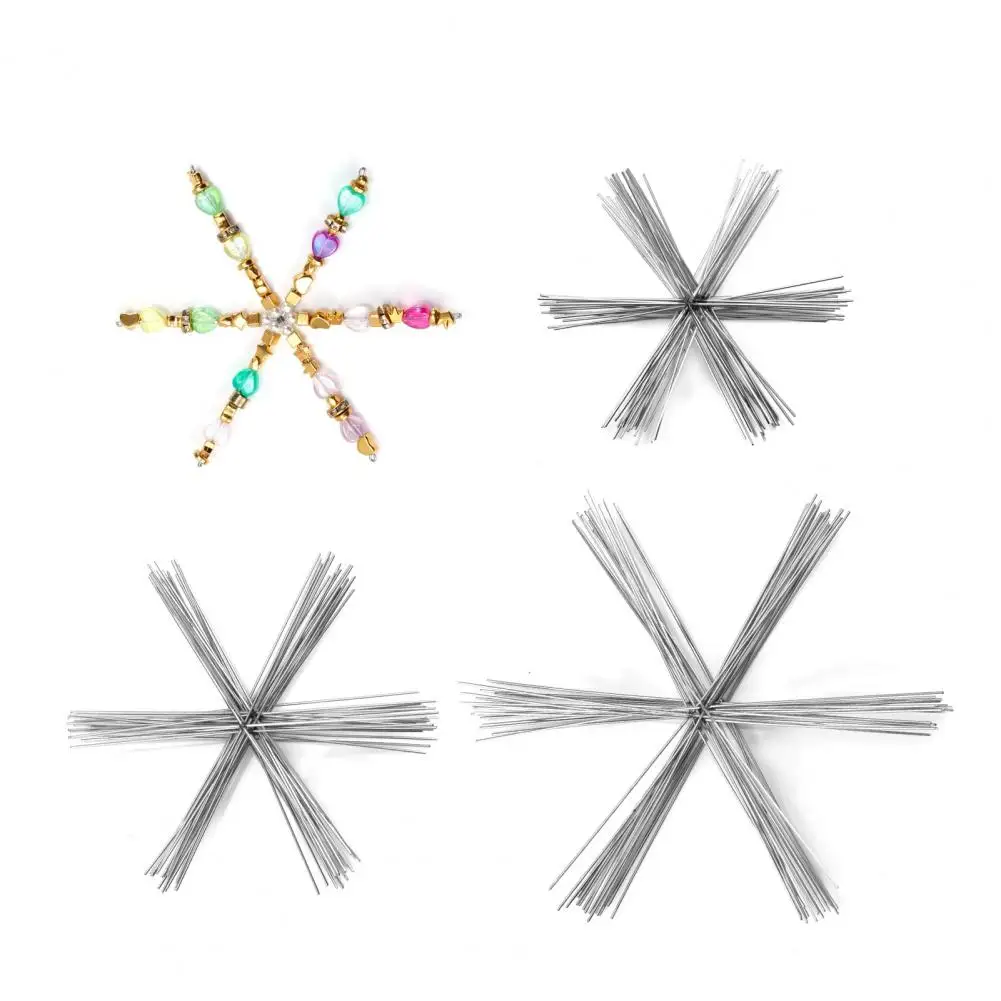 Winter-themed-Crafting-Supplies-Snowflake-Wire-Forms-for-Diy-Beaded ...