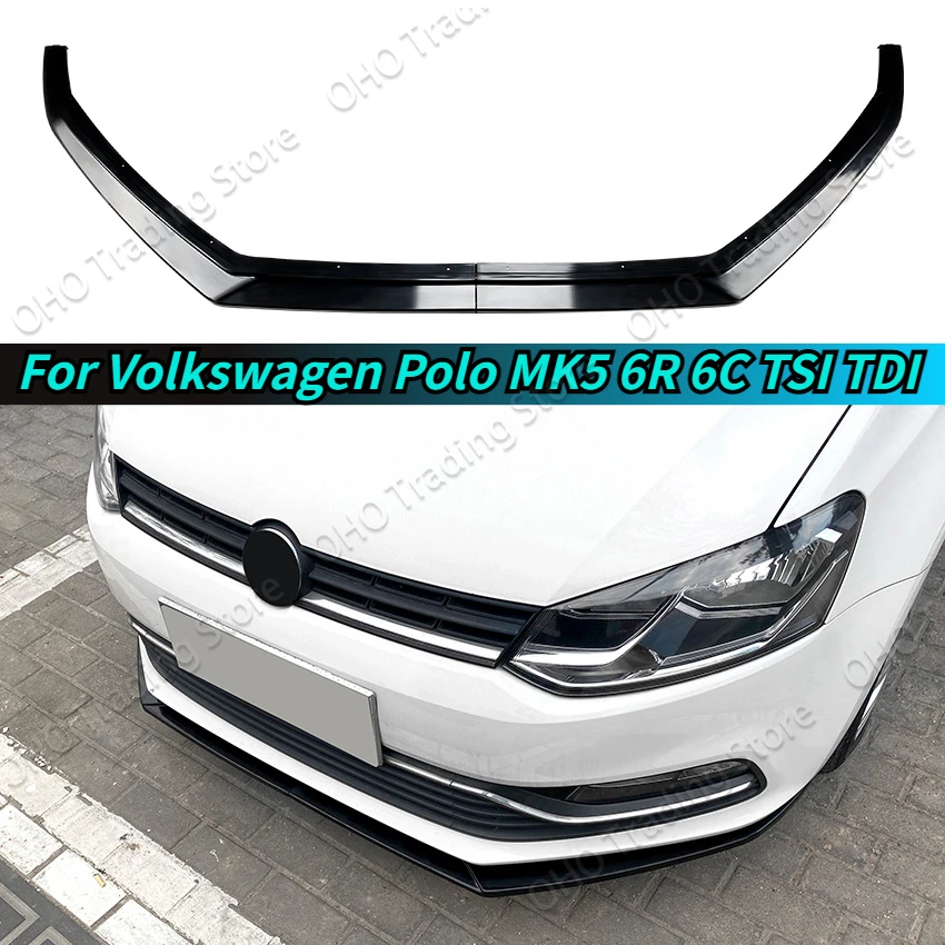 Car Front Bumper Lip Spoiler Splitter Diffuser Custom Body Kits For ...