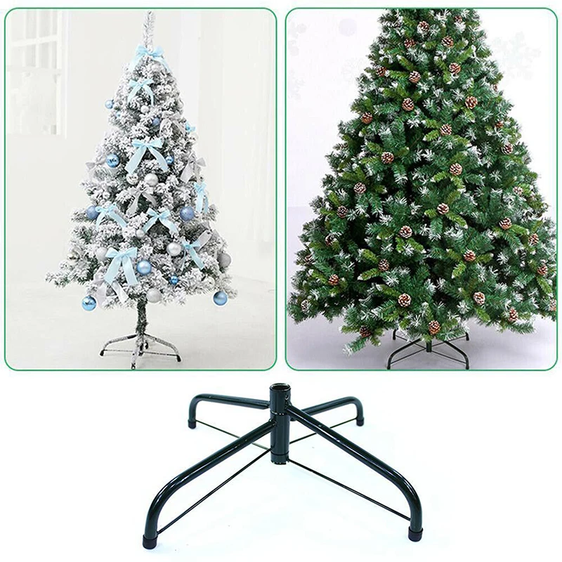 30-40-45-50-60cm-Christmas-Tree-Base-Stand-Foldable-Iron-Bracket-Bottom ...