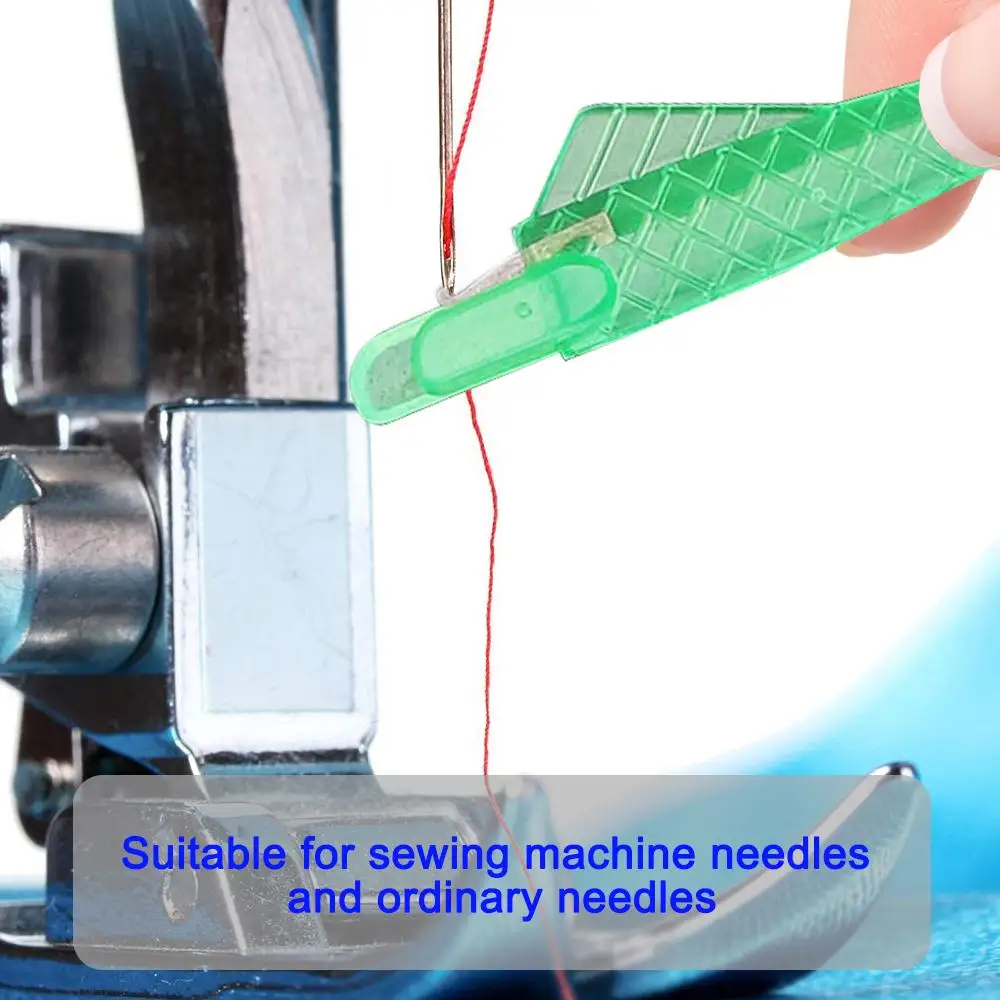 Mini-Sewing-Machine-Needle-Threader-with-Hook-Plastic-Stitch-Insertion ...